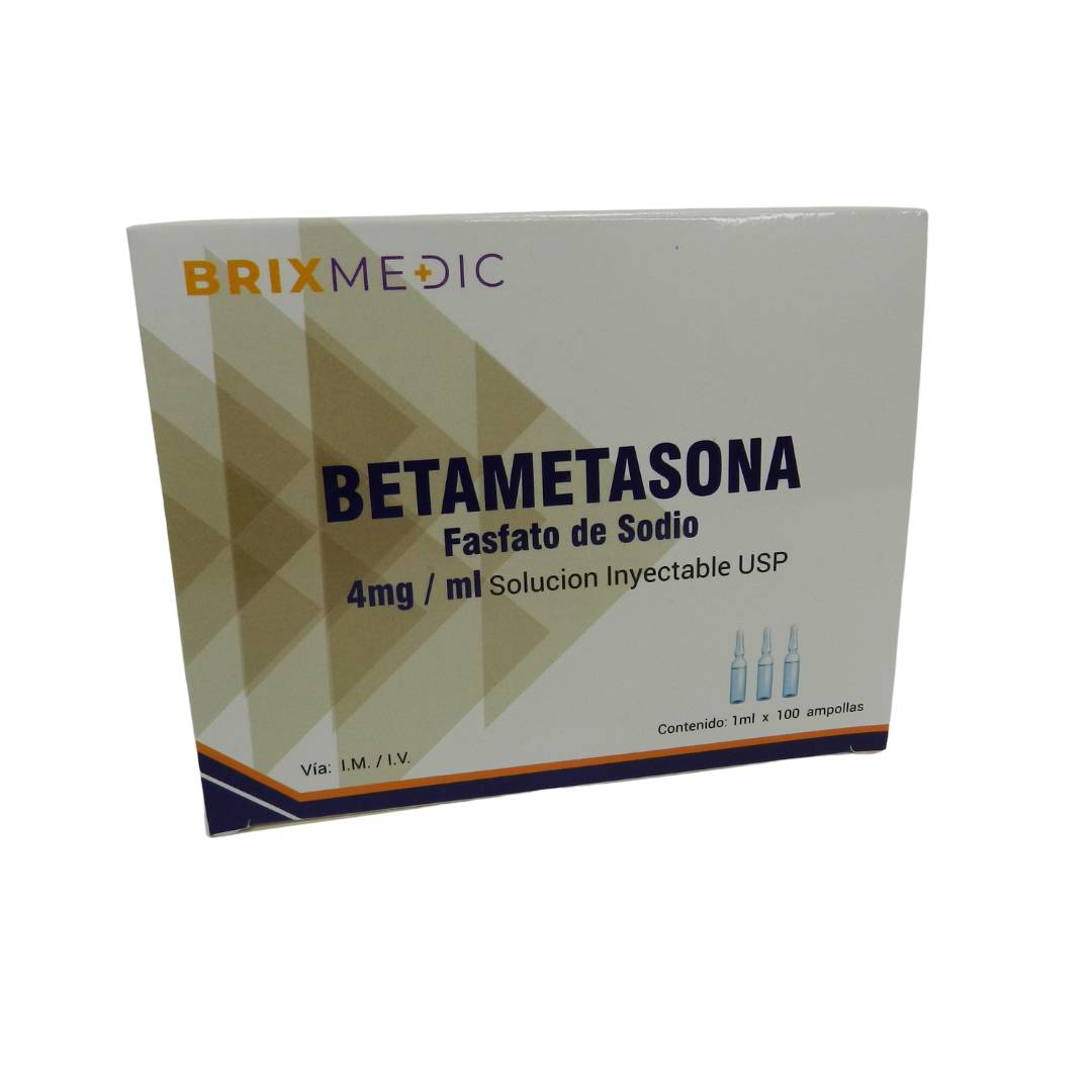 BETAMETASONA 4 MG / ML SOLUCIÓN INYECTABLE USP | Brix Medic - Productos ...