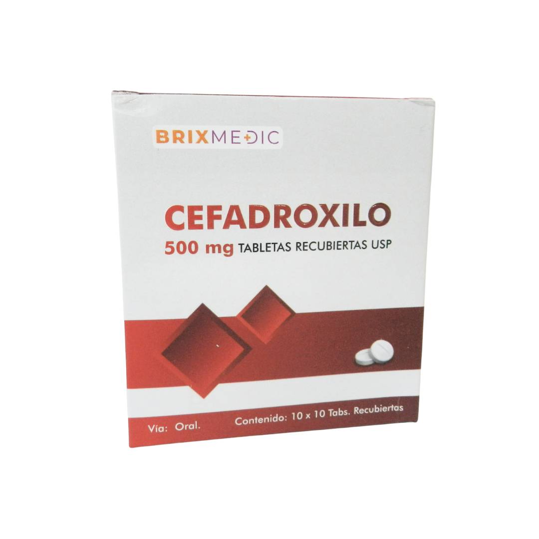 CEFADROXILO 500 MG TABLETAS RECUBIERTAS USP | Brix Medic - Productos ...